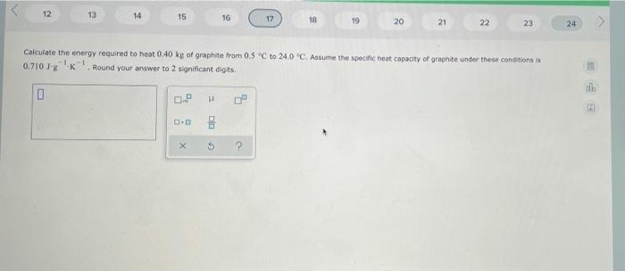 Solved 12 13 14 15 16 17 18 19 20 21 22 23 24 Calculate the | Chegg.com
