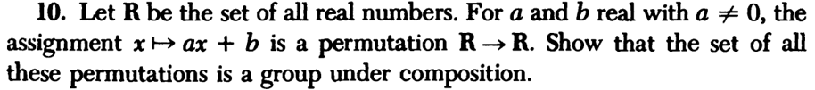 Solved Let R ﻿be the set of all real numbers. For a and b | Chegg.com