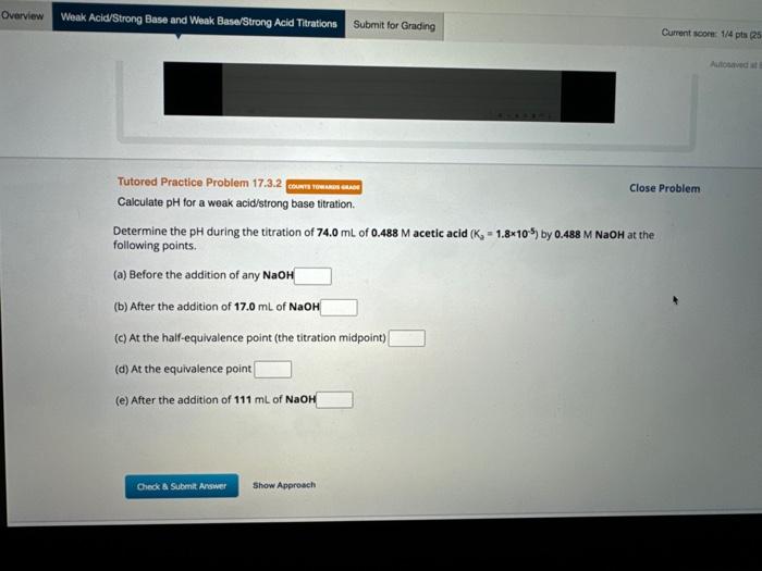 Solved Tutored Practice Problem 17 3 2 Close Problem