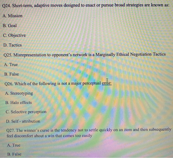 Solved Q22. In Negotiating Dyad two isolated individuals | Chegg.com