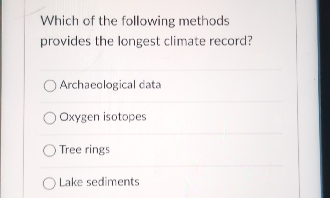 Solved Which of the following methods provides the longest | Chegg.com