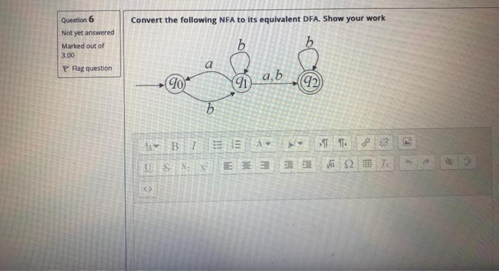 Solved 357 - Theory of Computation Sect.21 ) When NFA and | Chegg.com