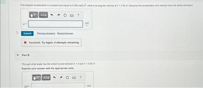 Solved A bicycle wheel has an initial angular velocity of | Chegg.com