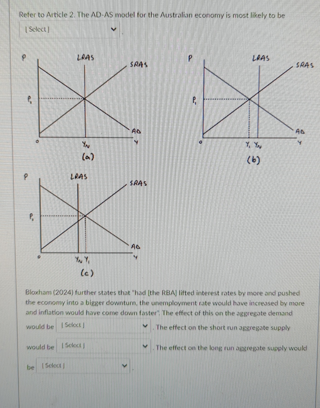 Solved Refer to Article 2(Will future made in Aistralia push | Chegg.com
