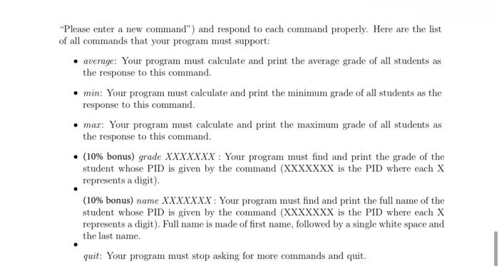 Solved For this programming assignment, you will implement | Chegg.com