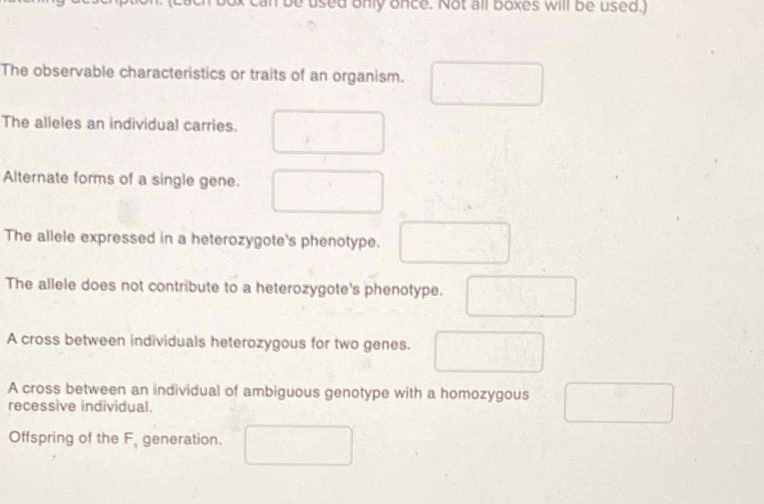 Solved The observable characteristics or traits of an | Chegg.com