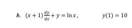 Solved 2. Solve linear differential equations. a. | Chegg.com