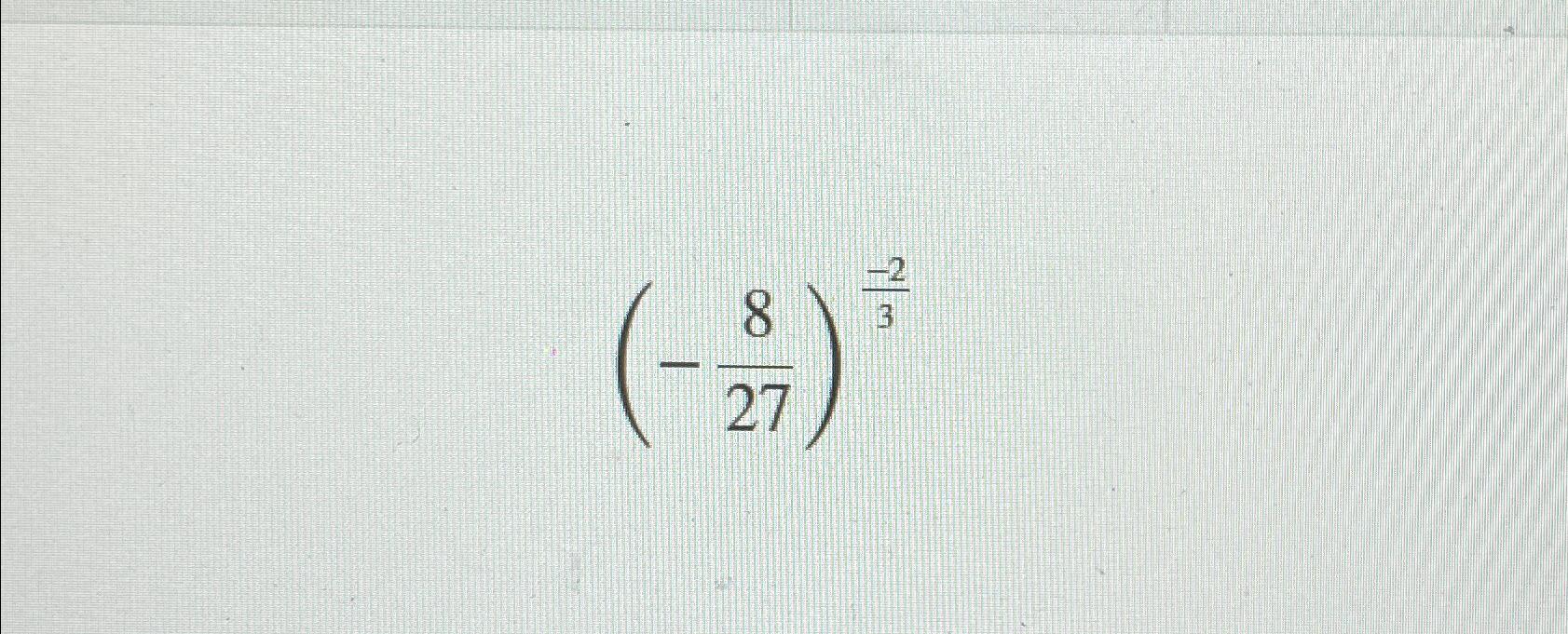 Solved (-827)-23 | Chegg.com