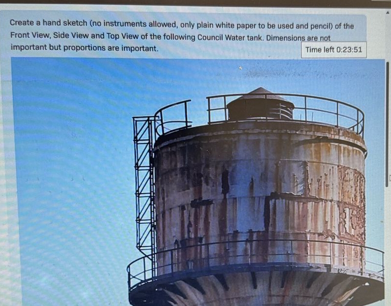 Create a hand sketch (no instruments allowed, only | Chegg.com