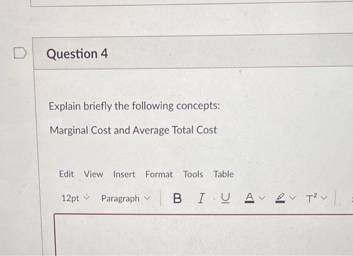 Solved Explain briefly the following concepts: Long Run, | Chegg.com