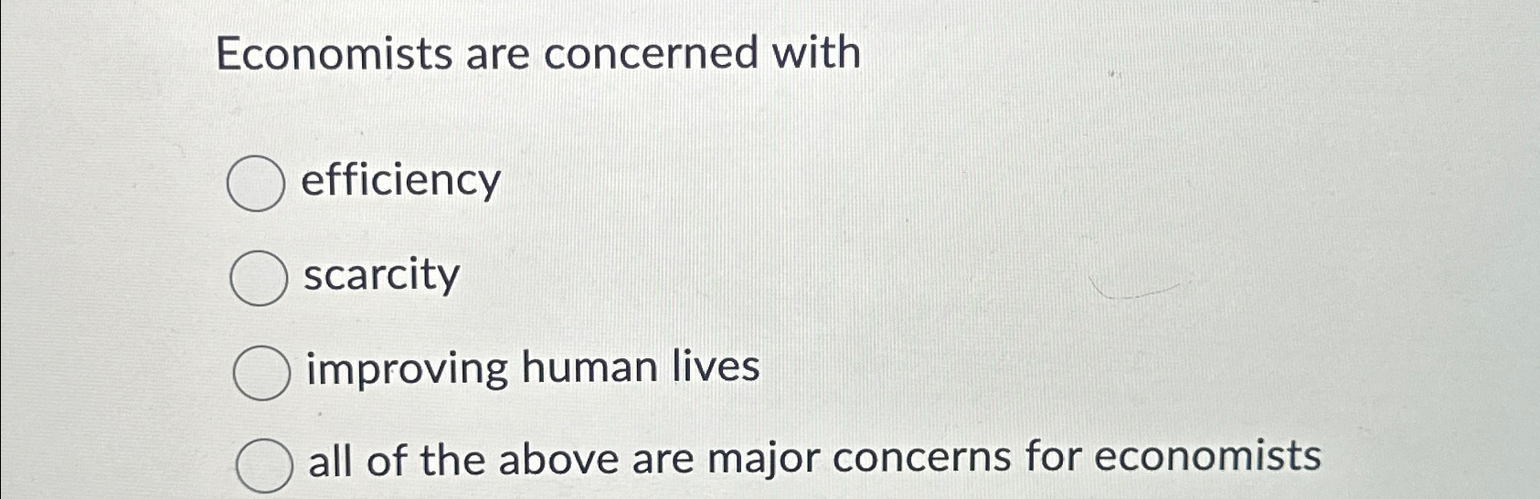 Solved Economists are concerned | Chegg.com