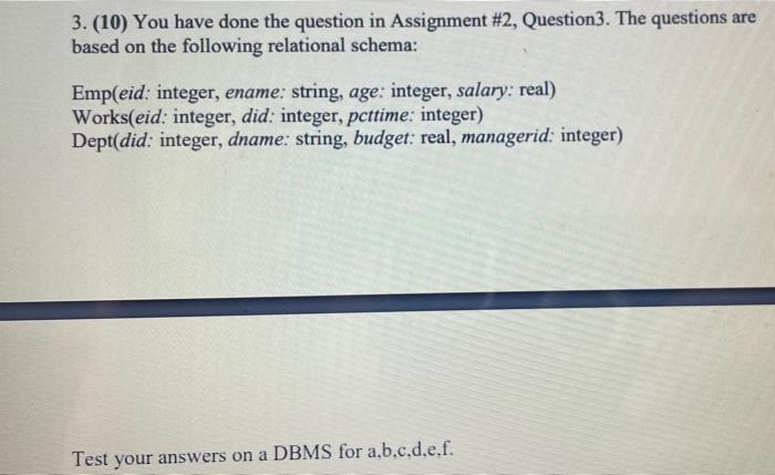 Solved 3. (10) You have done the question in Assignment \#2, | Chegg.com