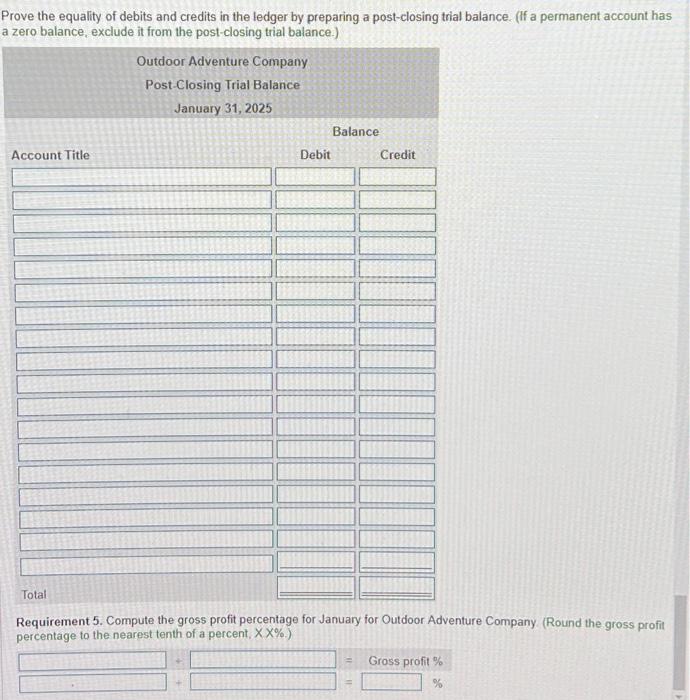 Solved Requirement 4. Journalize and post the closing | Chegg.com Solved Requirement 4. Journalize and post the closing | Chegg.com