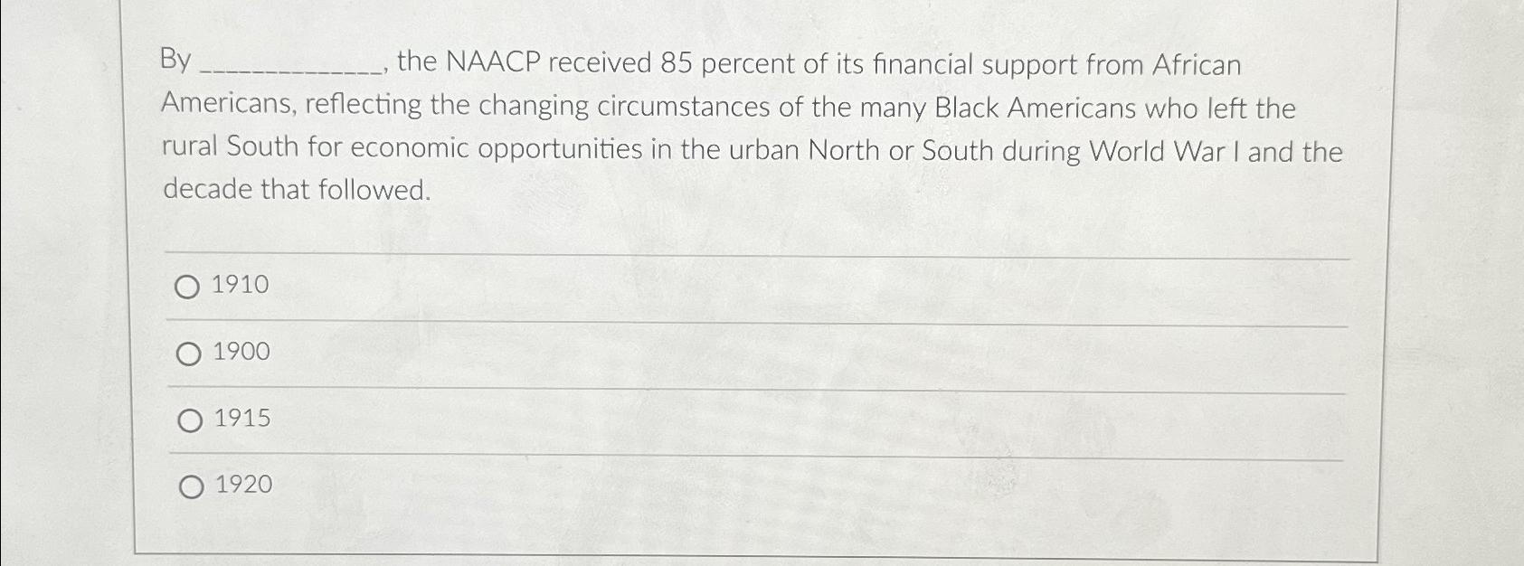 solved-by-the-naacp-received-85-percent-of-its-financial-chegg