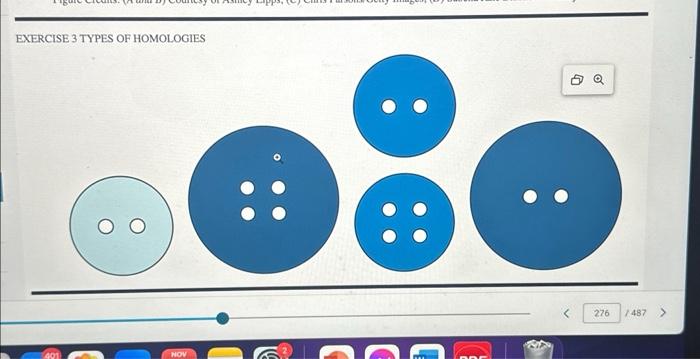 The second step of classification is using homologous | Chegg.com