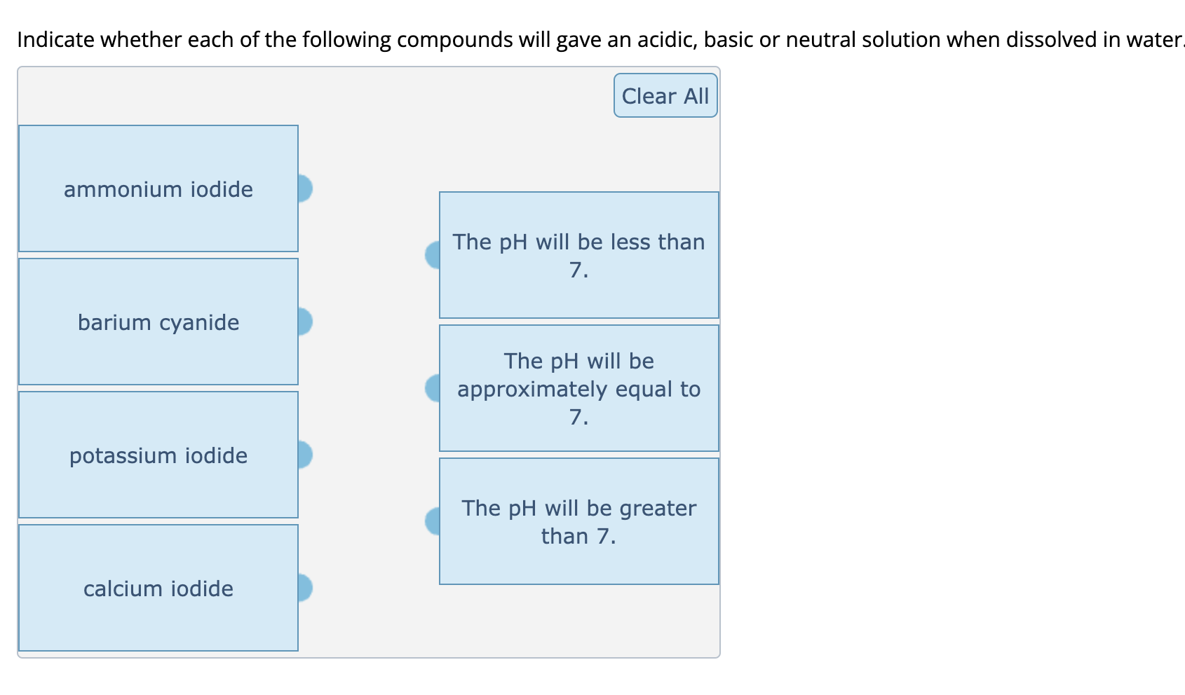 Solved Indicate whether each of the following compounds will | Chegg.com