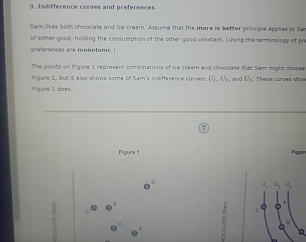 Solved Indifference curves and preferencesSam likes both | Chegg.com