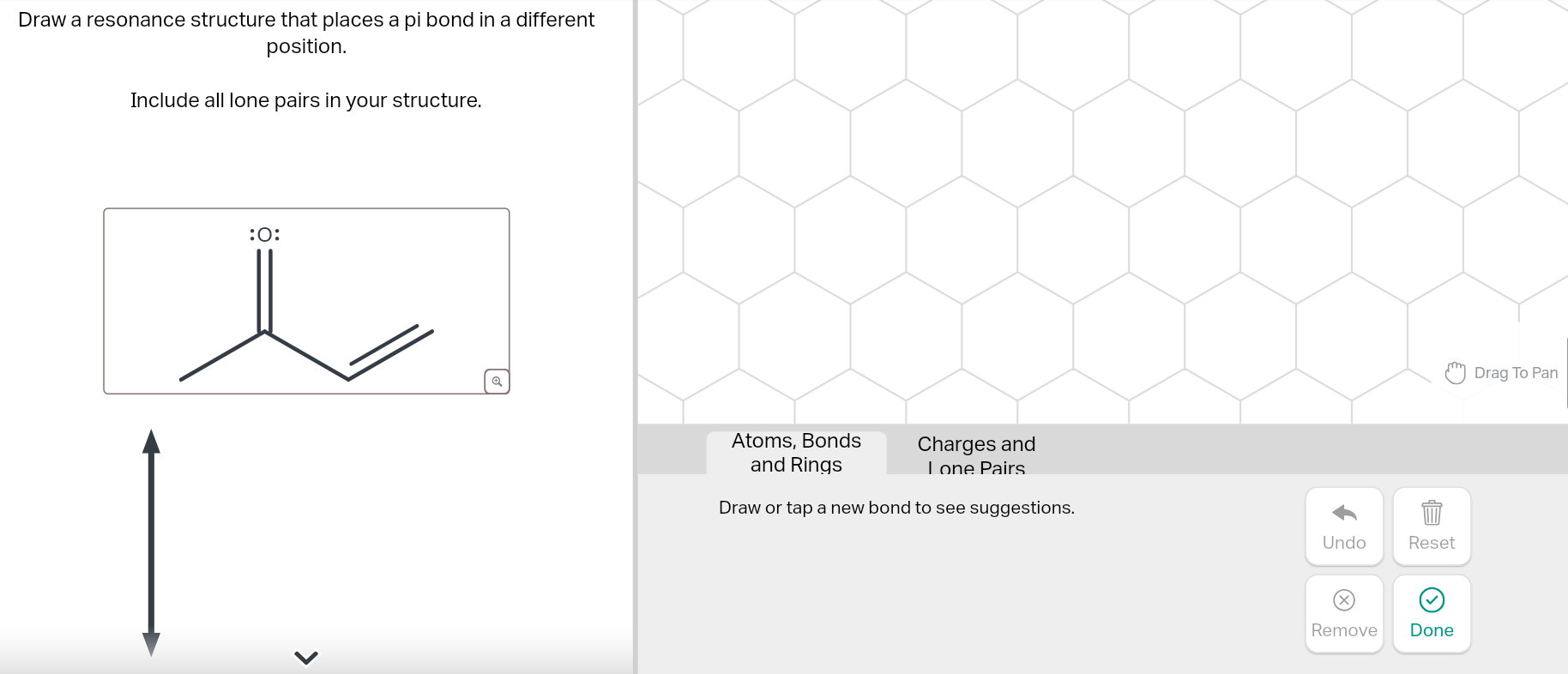 Solved Draw a resonance structure that places a pi bond in a | Chegg.com