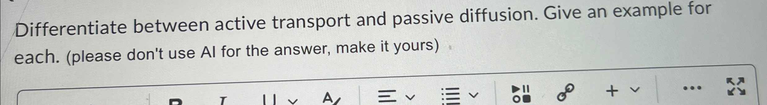 Solved Differentiate between active transport and passive | Chegg.com