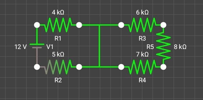 Solved find the voltage and current for r1, r2, r3, r4,r5, | Chegg.com