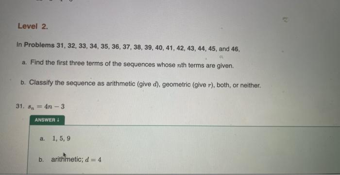 Solved find the forst three terms of the sequences whose nth | Chegg.com