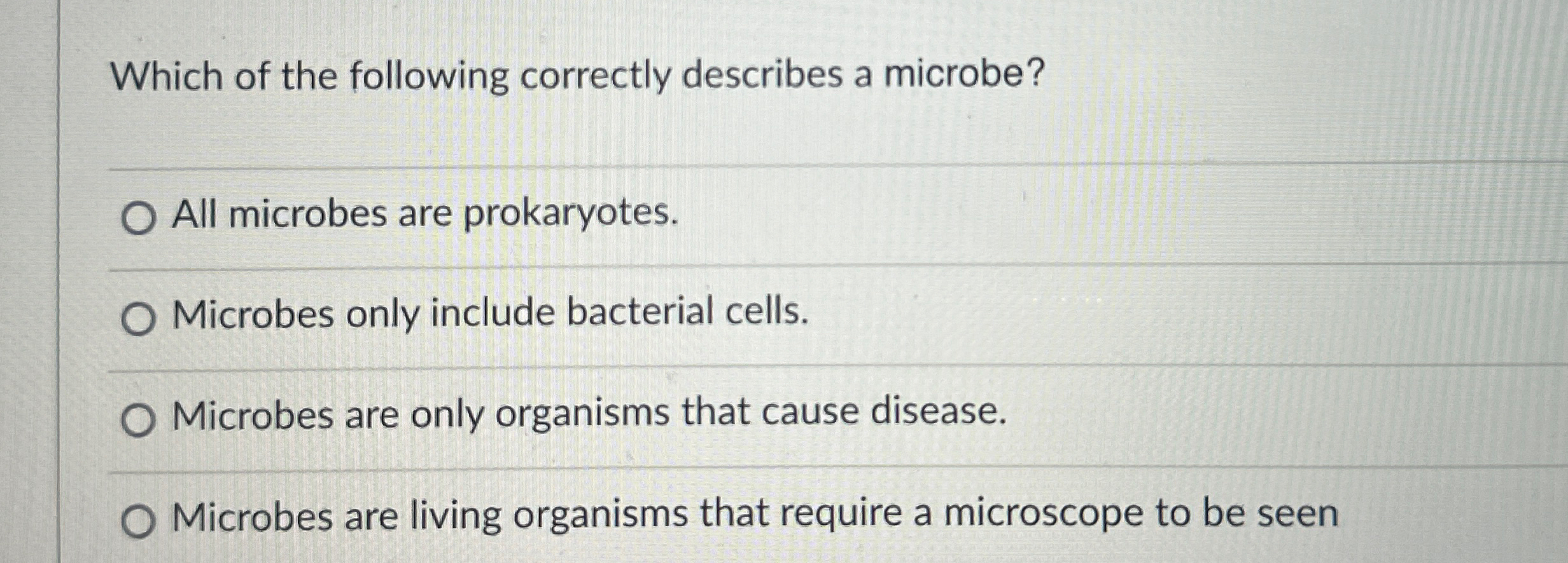 Solved Which of the following correctly describes a | Chegg.com