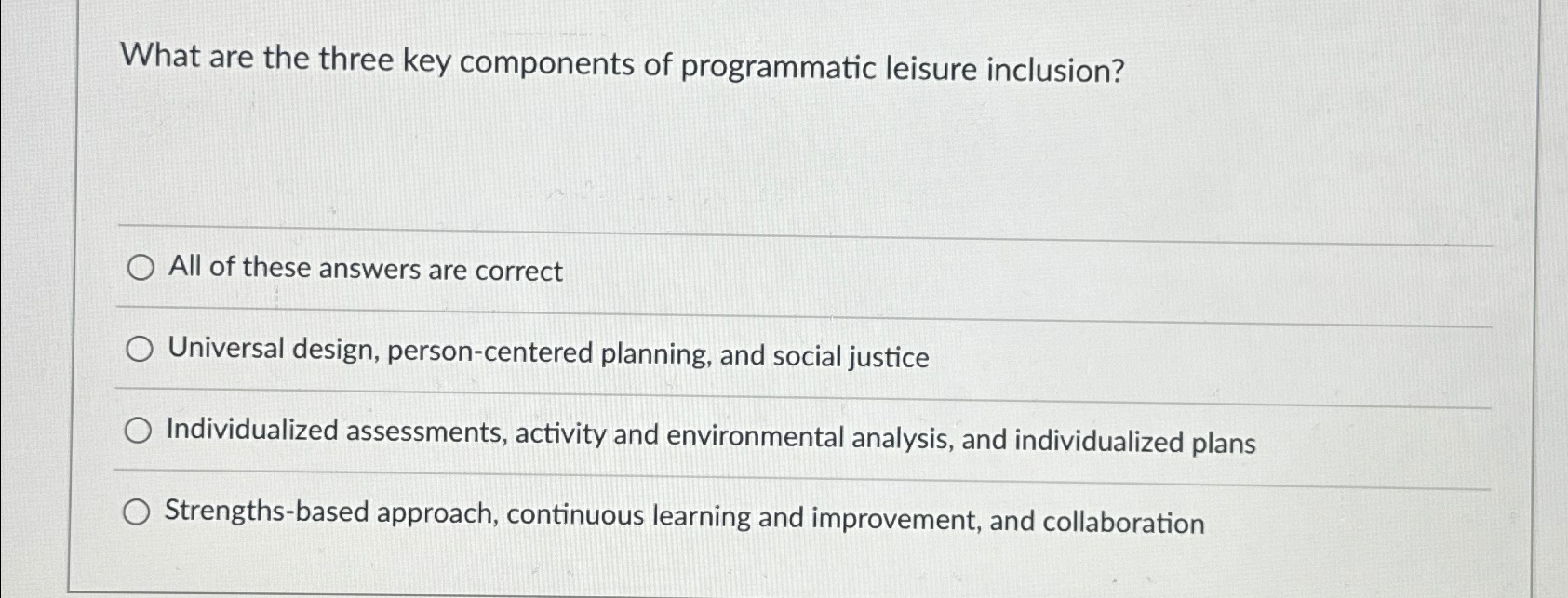 Solved What are the three key components of programmatic | Chegg.com