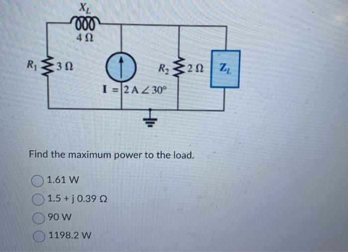 Solved Using superposition, find the voltage vc, due to the | Chegg.com