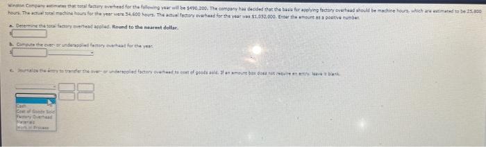 Solved hours, The actiol toeal machine houn for the year | Chegg.com