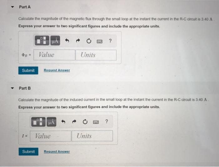 Solved An series R-C circuit has a resistor Ro with | Chegg.com