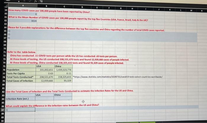 Solved What functions in Excel do I use? Please include 3 | Chegg.com