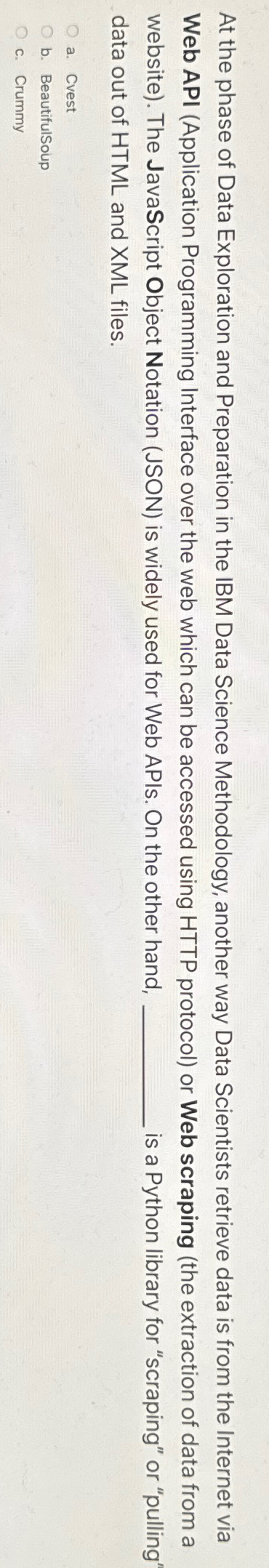 Solved At the phase of Data Exploration and Preparation in | Chegg.com