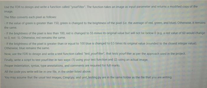 Solved the same Use the FOR to design and write a function | Chegg.com