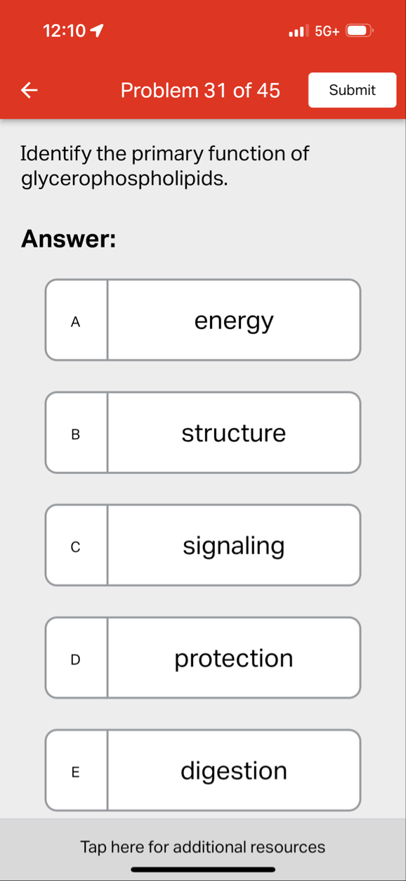 Solved 12:105G Problem 31 ﻿of 45Identify the primary | Chegg.com