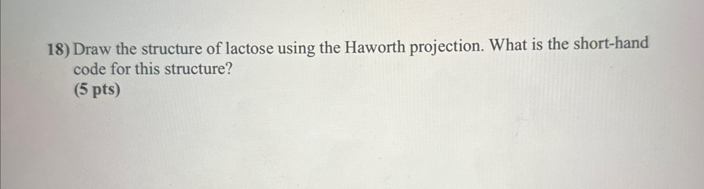 Solved Draw the structure of lactose using the Haworth | Chegg.com