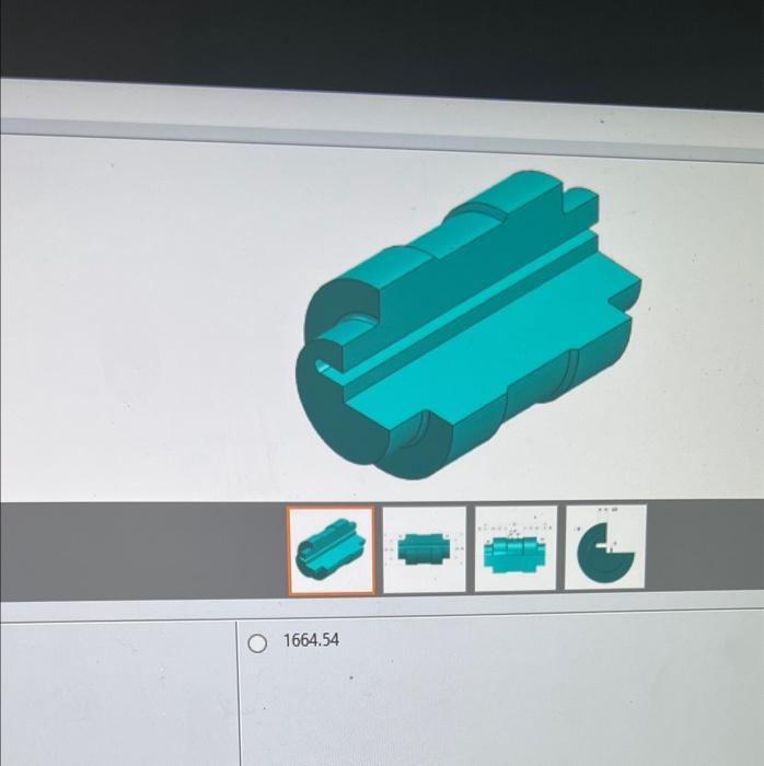 Solved Unit system: MMGS (millimeter, gram, second) Decimal | Chegg.com