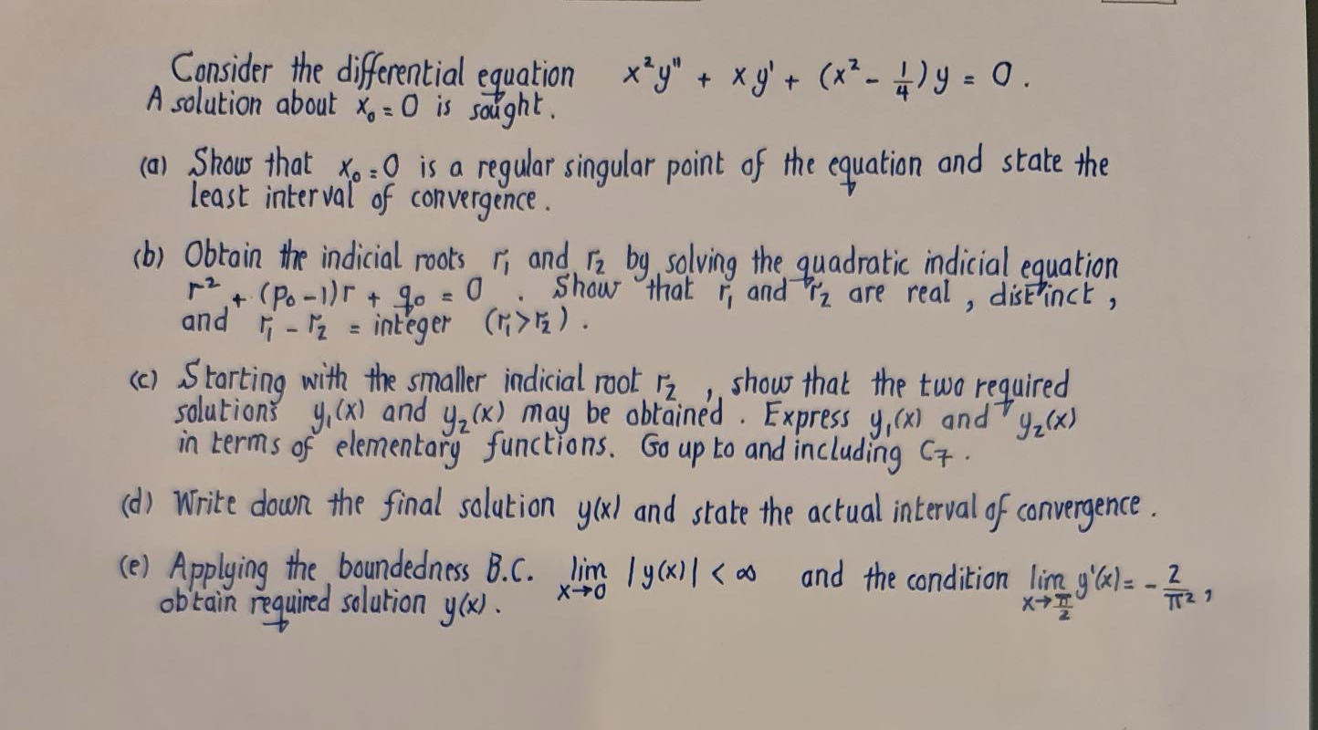 Solved Consider the differential equation | Chegg.com