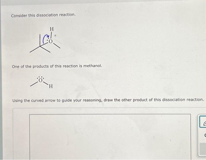 Solved Consider This Dissociation Reaction One Of The