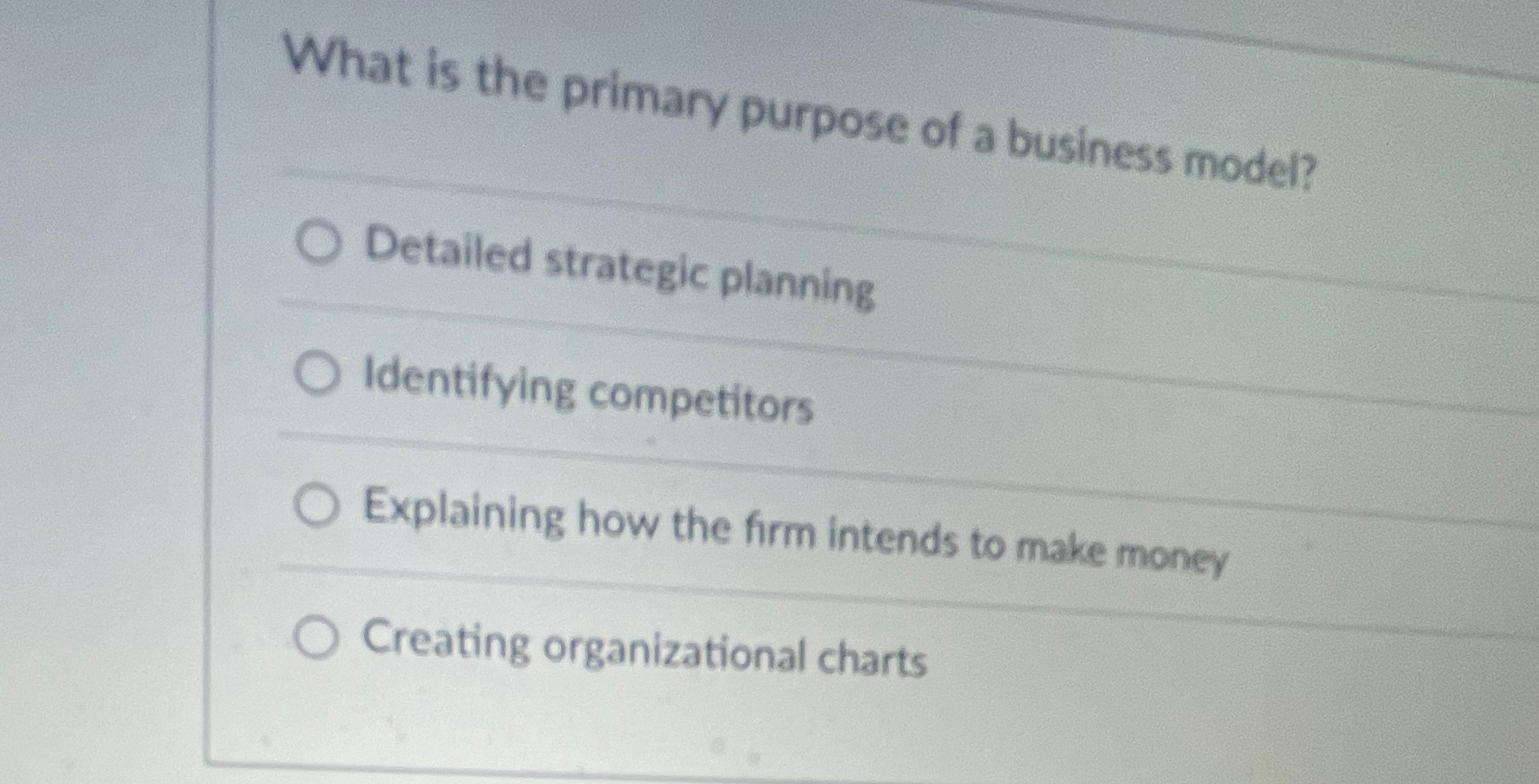 Solved What is the primary purpose of a business | Chegg.com