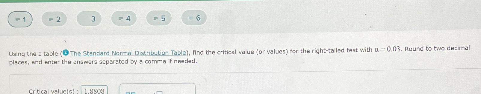 Solved =1Using the z ﻿table ( ﻿ The Standard Normal | Chegg.com