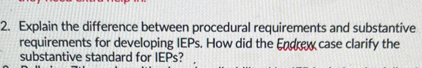 Solved Explain the difference between procedural | Chegg.com