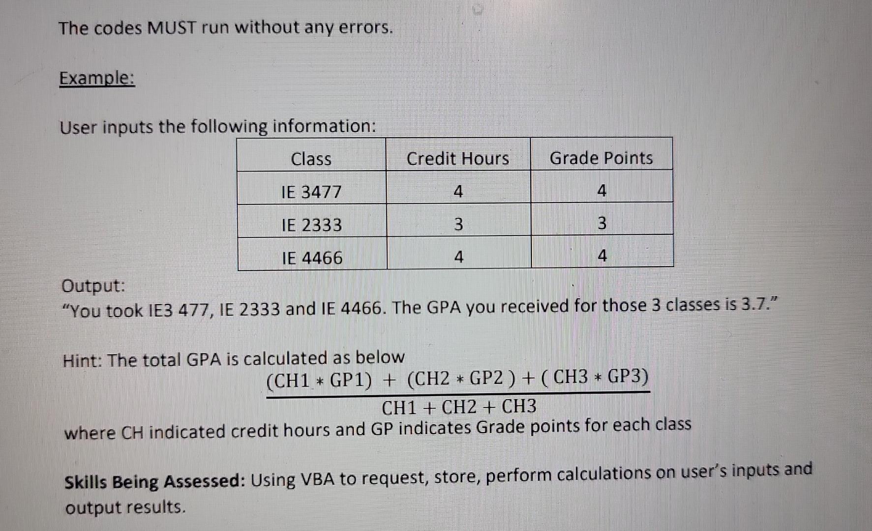 Submission: You should have one macro (.xlsm) file | Chegg.com