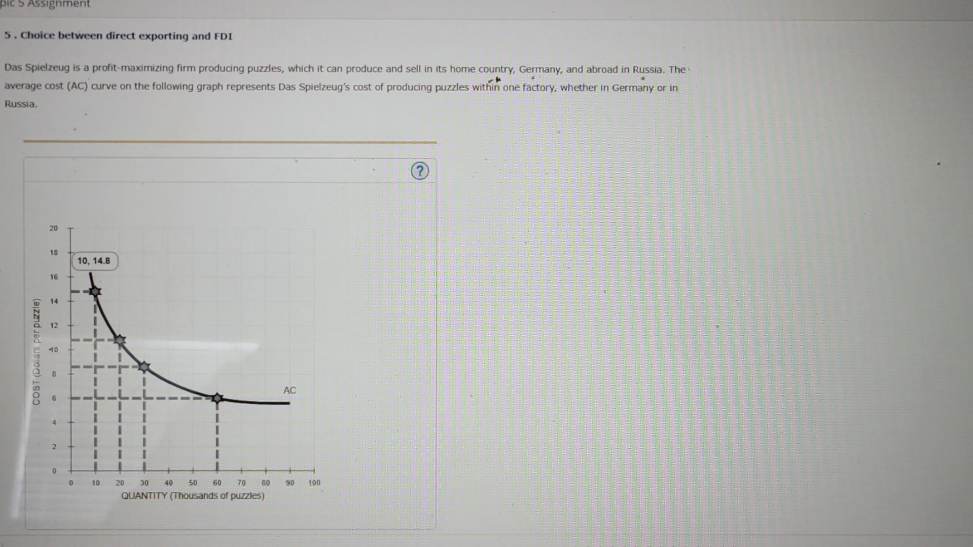 Solved 5. Choice between direct exporting and FDI Das | Chegg.com