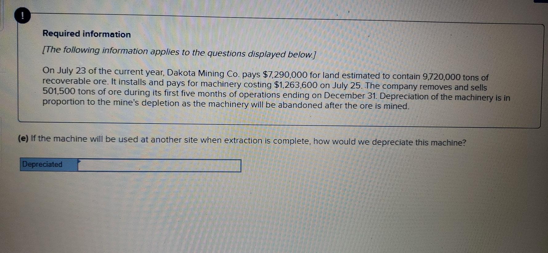 Solved iep Save & EX Chec Required information [The | Chegg.com