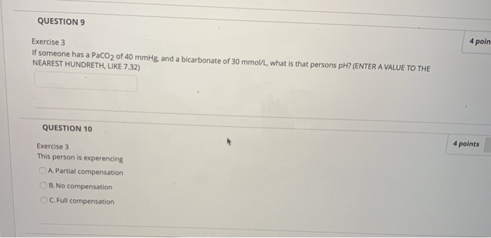Solved QUESTION 1 What is the typical value for PCO2? 25 | Chegg.com