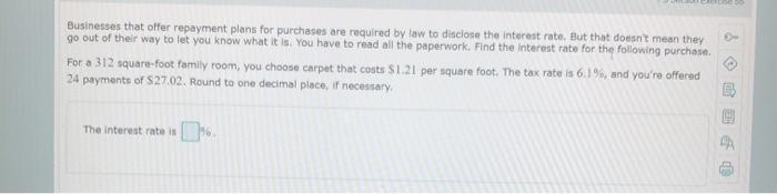 Solved Businesses that offer repayment plans for purchases | Chegg.com