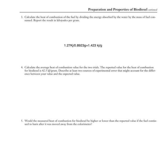 Solved if you could double check my calculations, and | Chegg.com