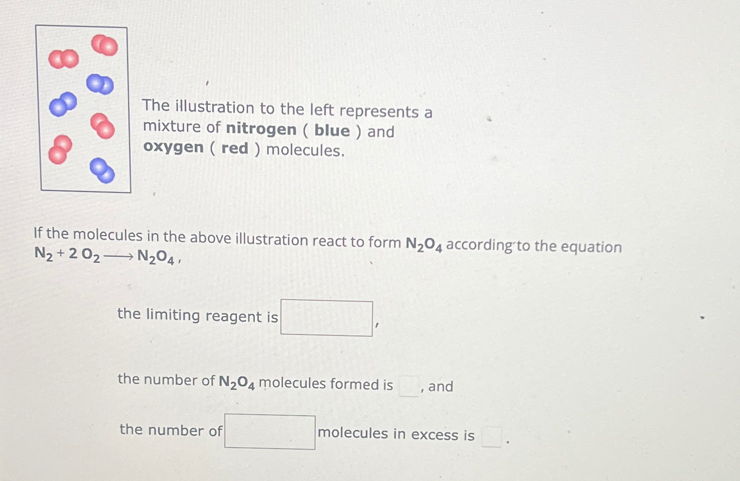 Solved The illustration to the left represents a mixture of | Chegg.com