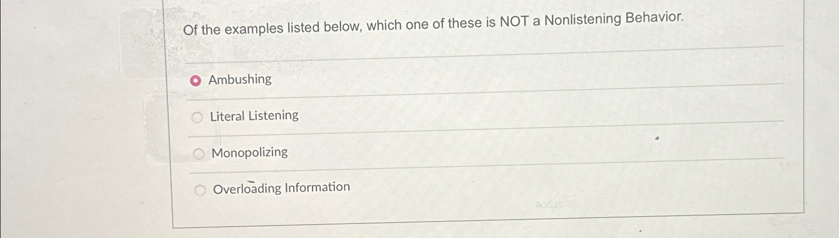 Solved Of the examples listed below, which one of these is | Chegg.com