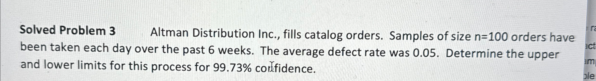 Solved Solved Problem 3Altman Distribution Inc., fills | Chegg.com